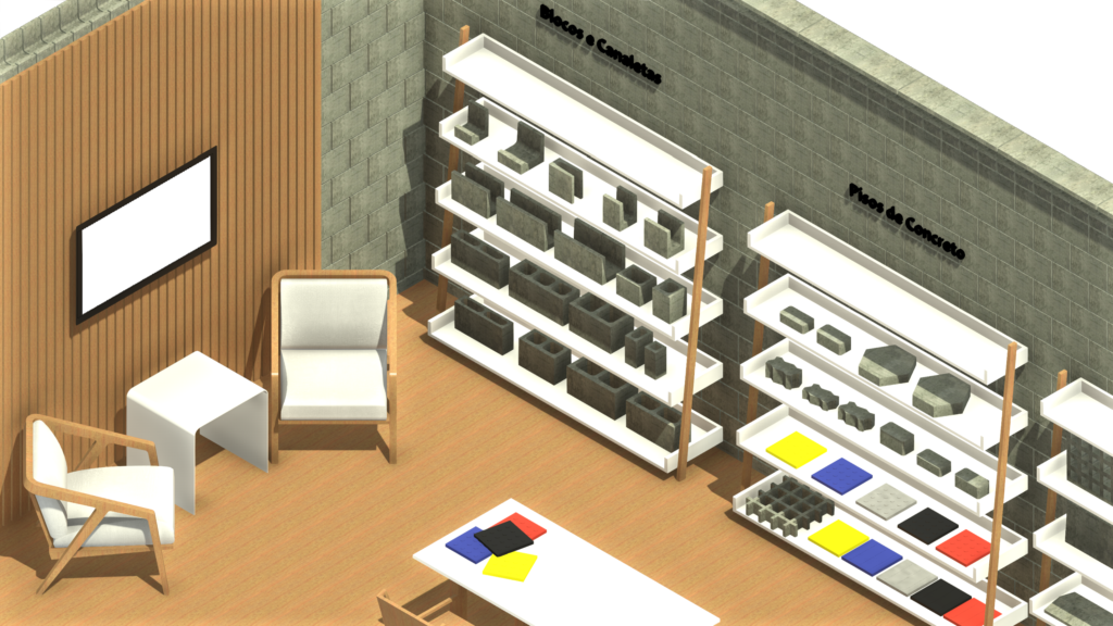 Showroom – Predmix - Vitrine Revit